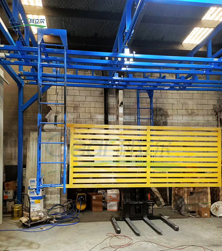 Powder Coating Line for Metal Fencing & Gate Manufacturing – Clear ...