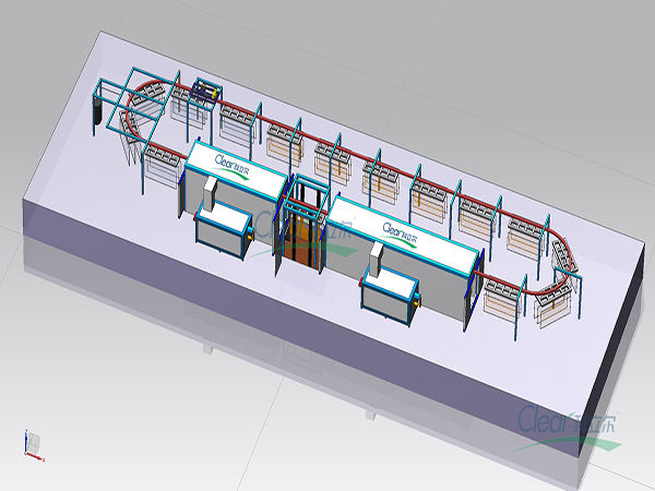 Powder coating line – Powder coating line factory