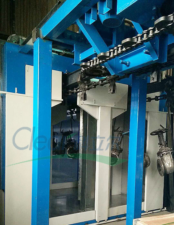 Manual Powder Coating Booth – Clear Powder coating line