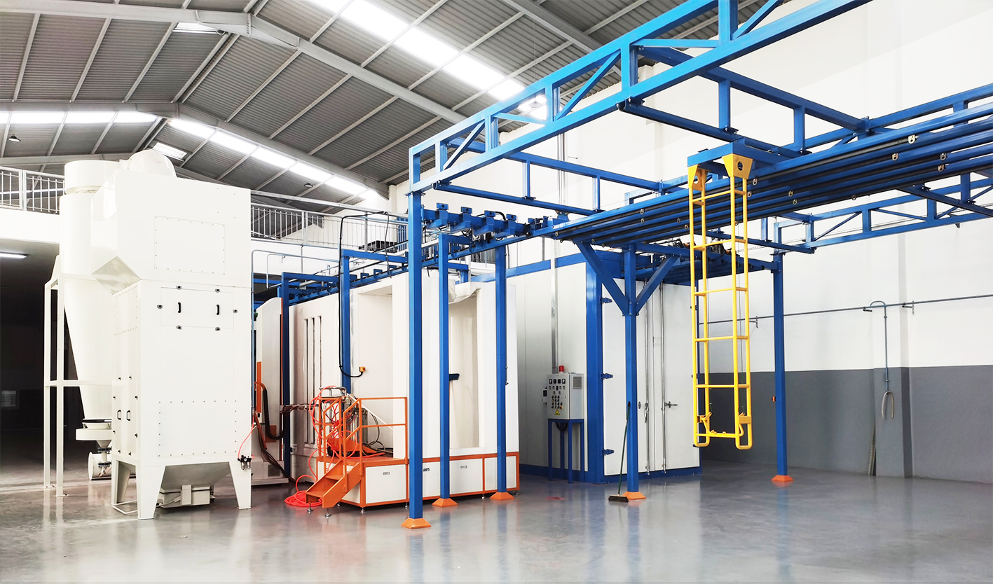 Powder coating line – Powder coating line factory