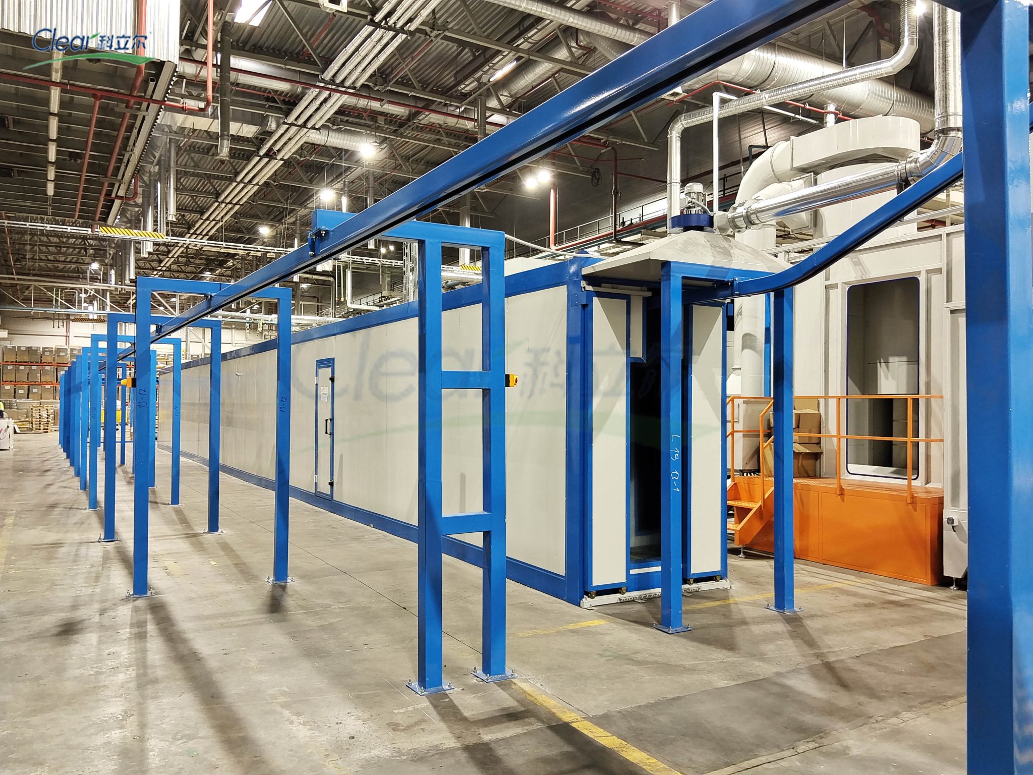 Automatic Powder Coating Line – Clear Powder coating line