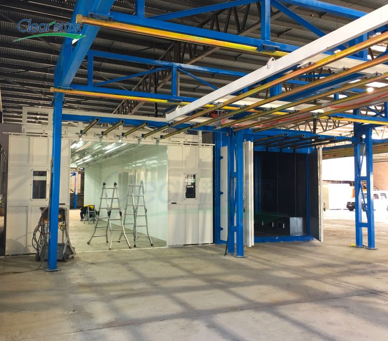 Clear Powder coating line