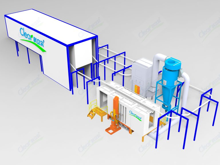 Clear Powder coating line