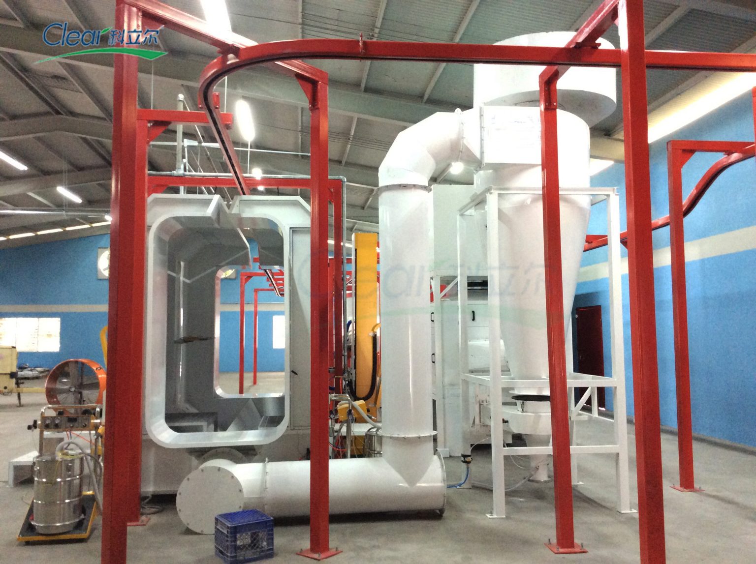 Pre-treatment system – Clear Powder coating line