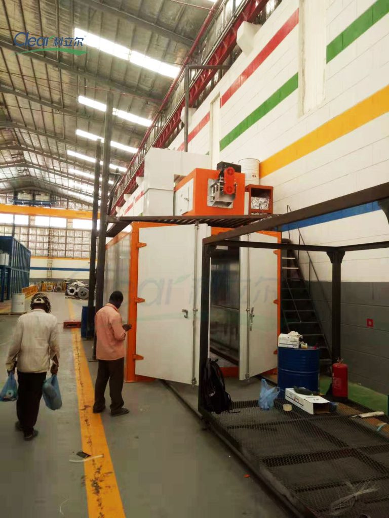 Automatic Reciprocating Spray Machine – Clear Powder coating line